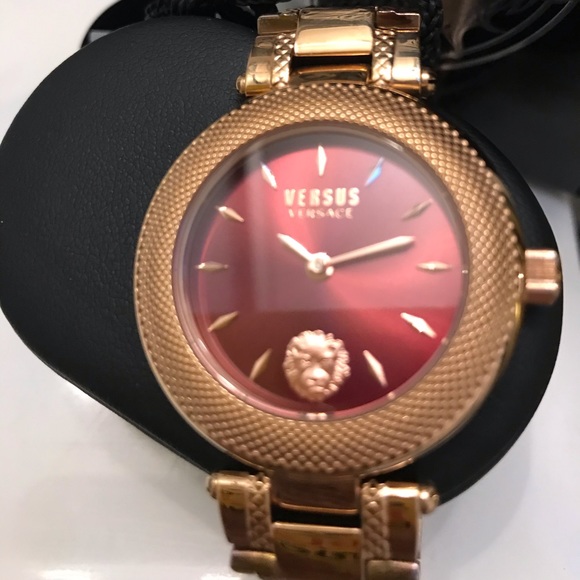 Versus Versace | Accessories | Authentic Womens Versace Rose Gold 36mm ...